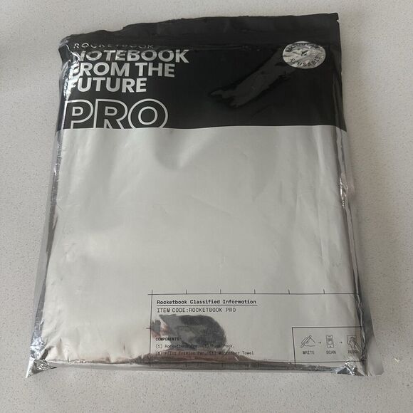 Rocketbook | Office | Rocketbook Pro 2 Smart Notebook Letter Blue 85x1 ...